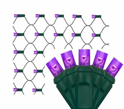 100 Purple LED Net Lights - Premium - LED Christmas Lights – FOREVER LED
